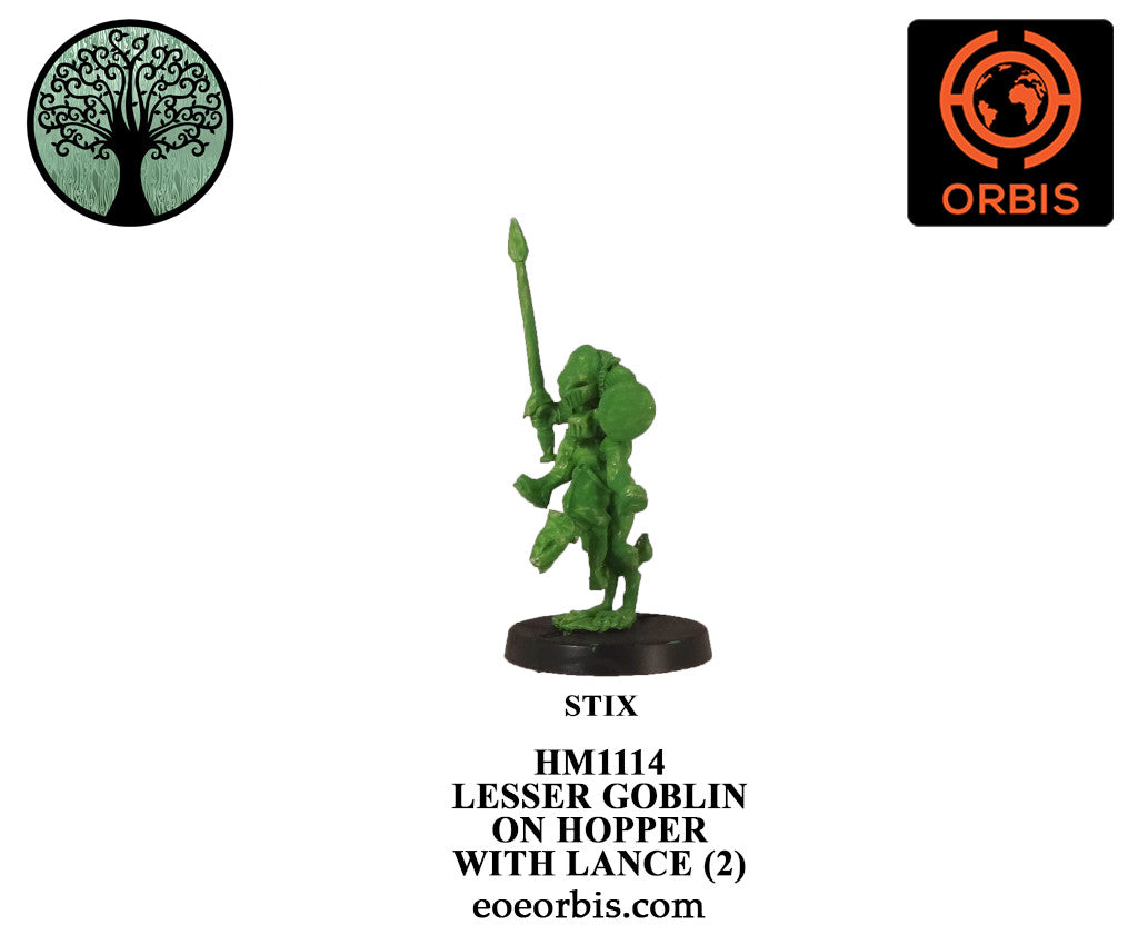 HM1114 - Lesser Goblin Cavalry with Lances (2) – EOE Orbis UK
